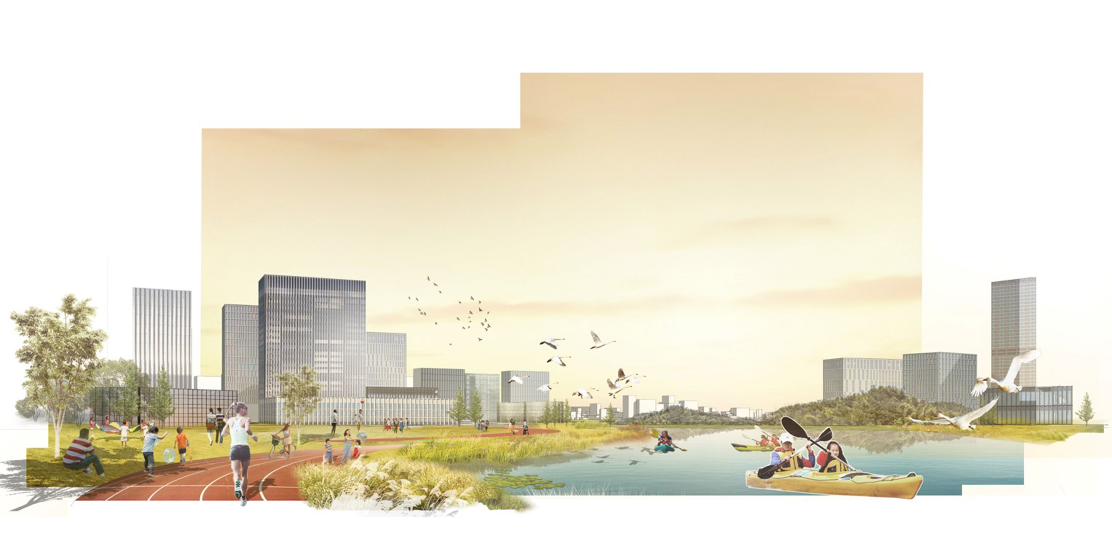 Shenzhen Yanzi Lake District Urban Design